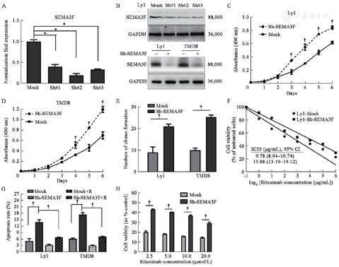 Reverse effect of Semaphorin-3F on rituximab resistance in diffuse ...