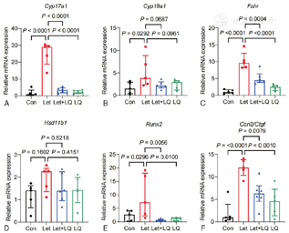 Liquiritin ameliorates metabolic and endocrine alterations in a mouse ...